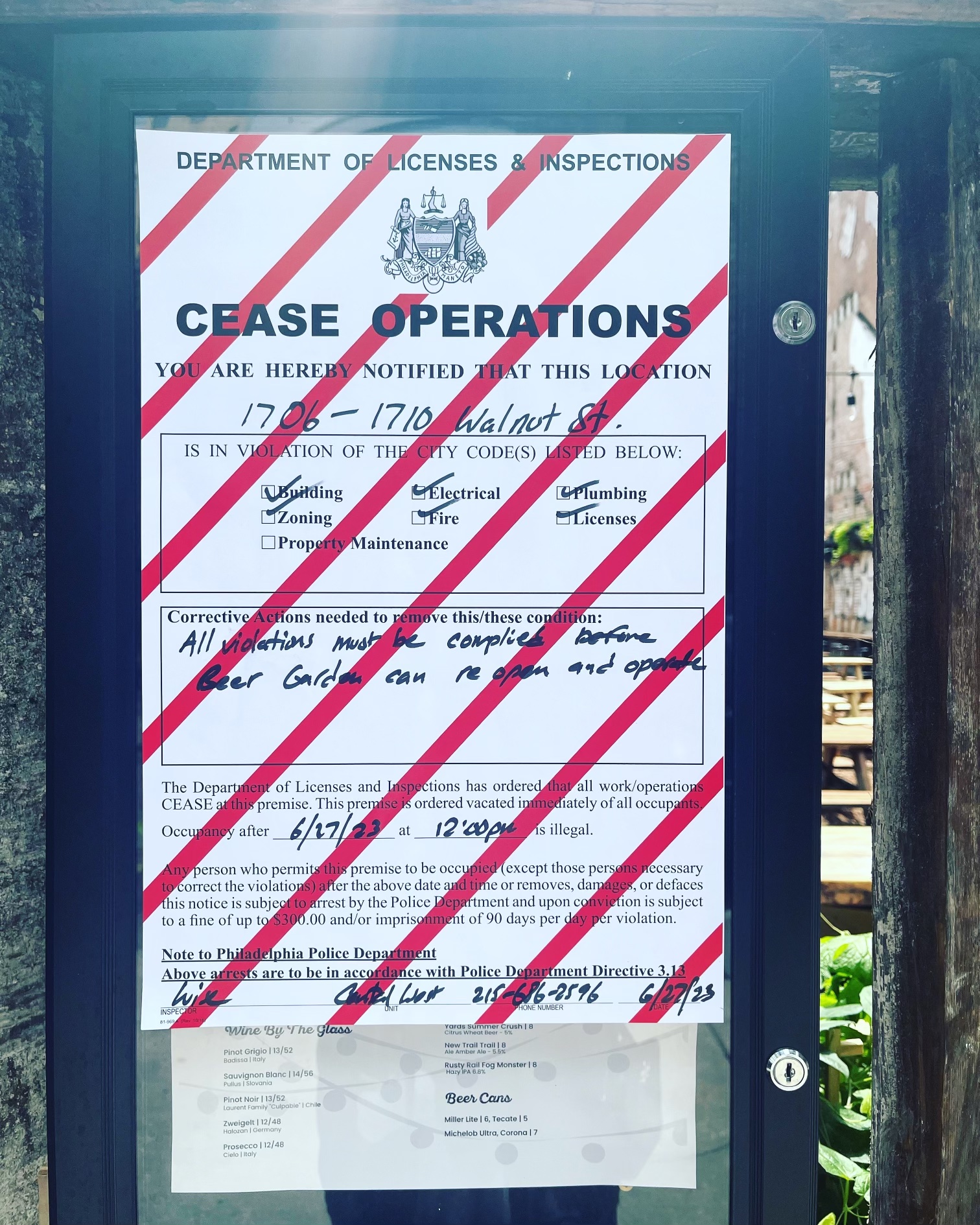 Walnut Garden, We Hardly Knew Ye - Rittenhouse Ramblings